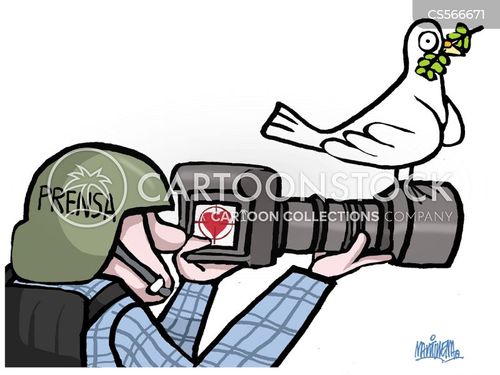 War Reporters Cartoons and Comics - funny pictures from CartoonStock