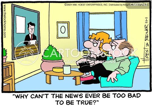 News Media Literacy Cartoons and Comics - funny pictures from CartoonStock