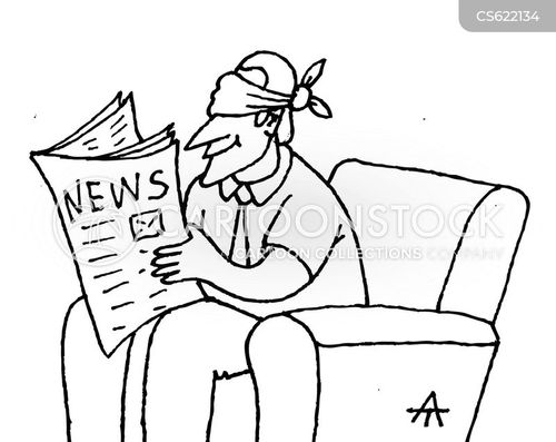 News Avoidance Cartoons and Comics - funny pictures from CartoonStock