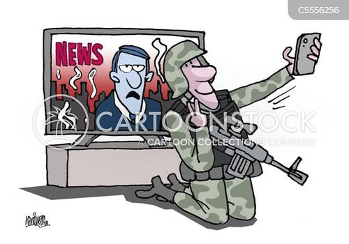 News Channel Cartoons and Comics - funny pictures from CartoonStock