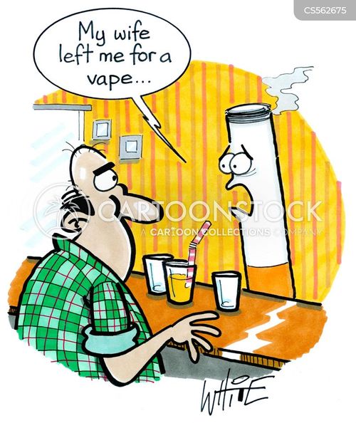 Vaping Alternatives Cartoons and Comics - funny pictures from CartoonStock