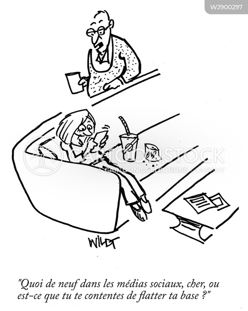 Dessins humoristique et caricaturés avec Adepte