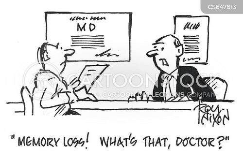 Memory Loss Cartoons and Comics - funny pictures from CartoonStock