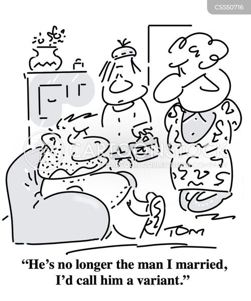 Variant Strain Cartoons and Comics - funny pictures from CartoonStock