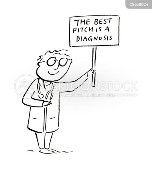 The Best Pitch Is A Diagnosis Cartoons and Comics - funny pictures from ...