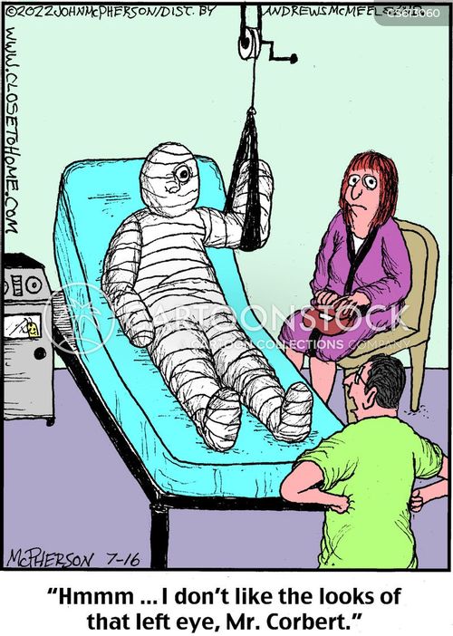 Excessive Bandaging Cartoons and Comics - funny pictures from CartoonStock