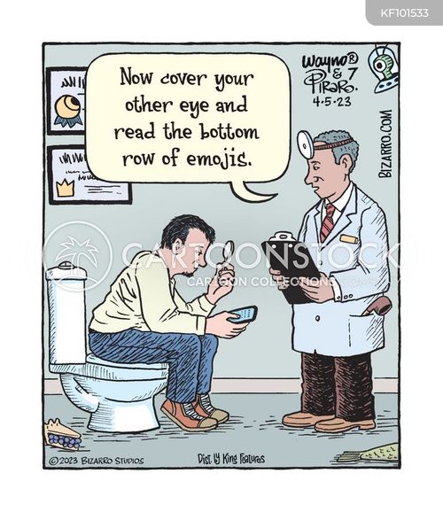 Cataract Cartoons and Comics - funny pictures from CartoonStock
