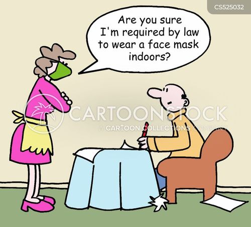 Medical-grade Masks Cartoons and Comics - funny pictures from CartoonStock
