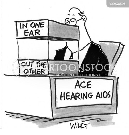 Hearing Loss Cartoons and Comics - funny pictures from CartoonStock