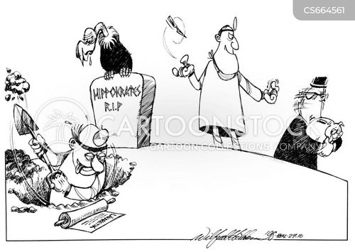 Hippokrates Cartoons and Comics - funny pictures from CartoonStock