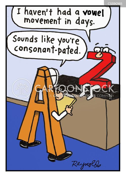 Vowel Sounds Cartoons and Comics - funny pictures from CartoonStock