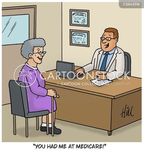 Accepts Medicare Cartoons and Comics - funny pictures from CartoonStock