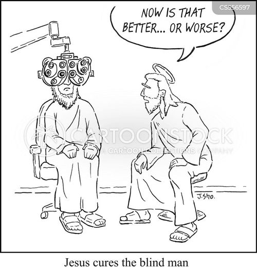 Blind Man Cartoons and Comics - funny pictures from CartoonStock