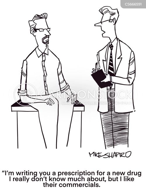 Prescribing Decision Cartoons and Comics - funny pictures from CartoonStock