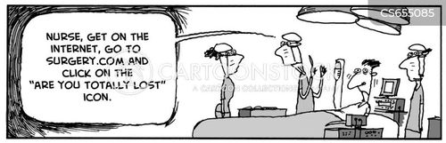 Mid-surgery Internet Cartoons and Comics - funny pictures from CartoonStock