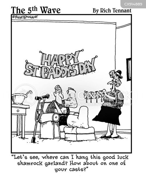 Leg Casts Cartoons and Comics - funny pictures from CartoonStock