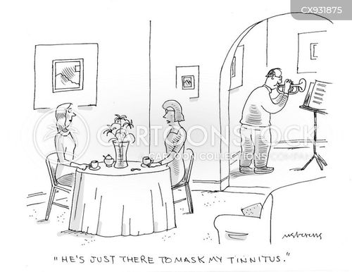 Tinnitus Cartoons and Comics - funny pictures from CartoonStock