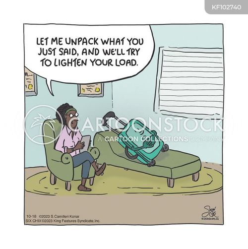 Unloading Cartoons and Comics - funny pictures from CartoonStock