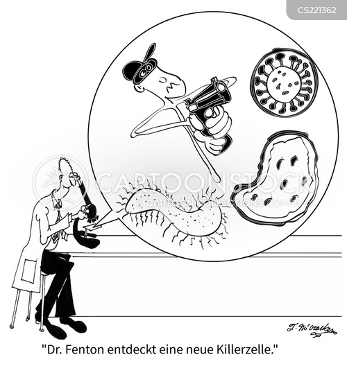 Cartoons und Karikaturen mit Neue Medizinische Entdeckung