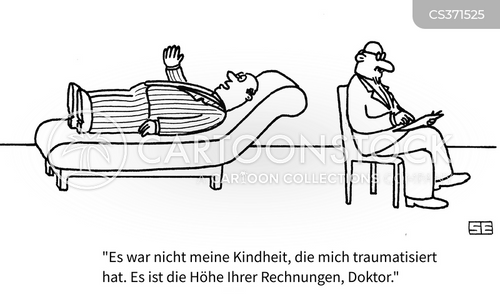 Cartoons und Karikaturen mit Traumatisierte Kindheit