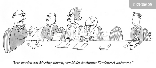 Cartoons und Karikaturen mit Verspätung