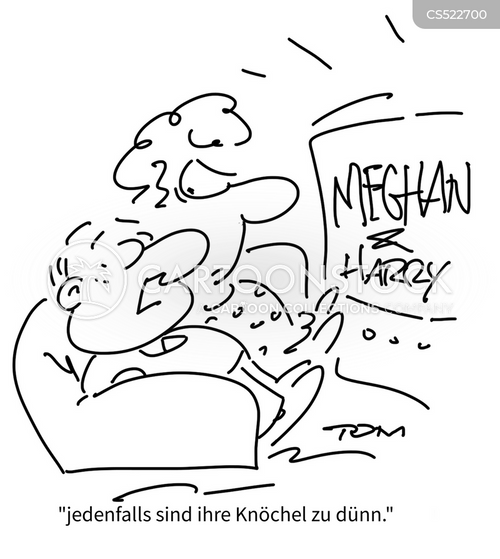 Cartoons und Karikaturen mit Herzogin Von Sussex