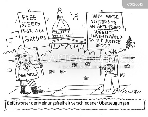 Cartoons und Karikaturen mit Polarisierte Gesellschaft