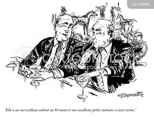 Dessins humoristique et caricaturés avec Techniques De Mémoire