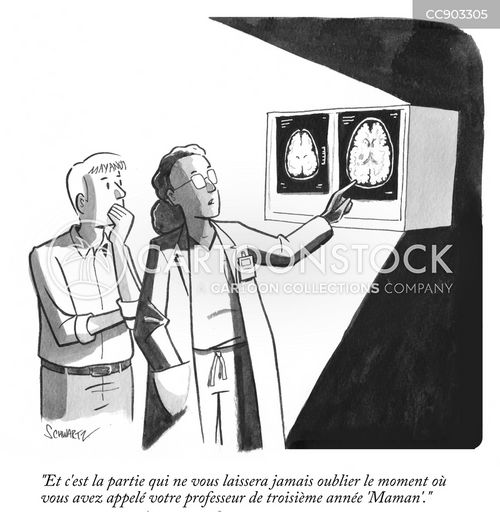 Dessins humoristique et caricaturés avec Figure Maternelle