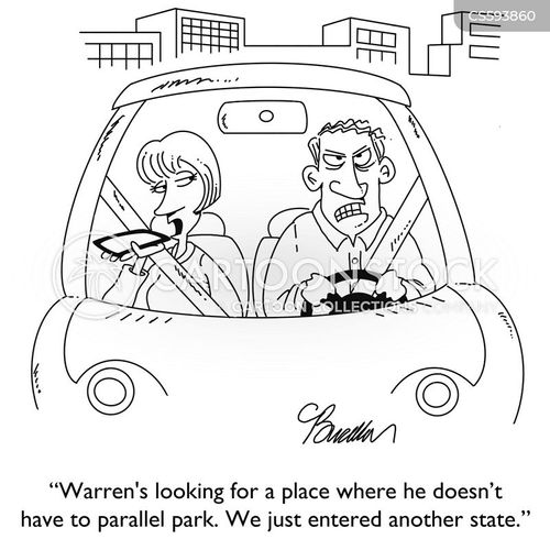 Parallel Parked Cartoons and Comics - funny pictures from CartoonStock