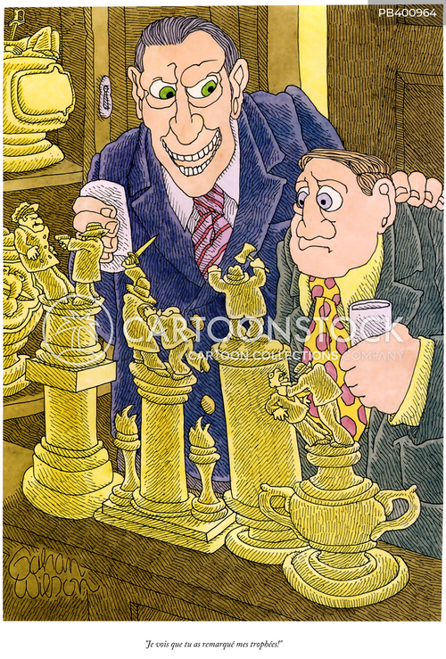 Dessins humoristique et caricaturés avec Accolades