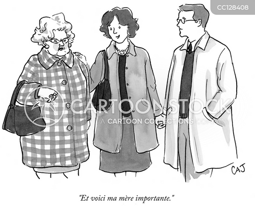 Dessins humoristique et caricaturés avec Belles-mères Agitées