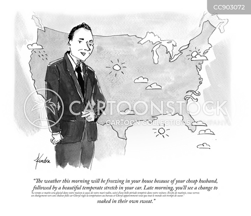 Dessins humoristique et caricaturés avec Chauffage Central