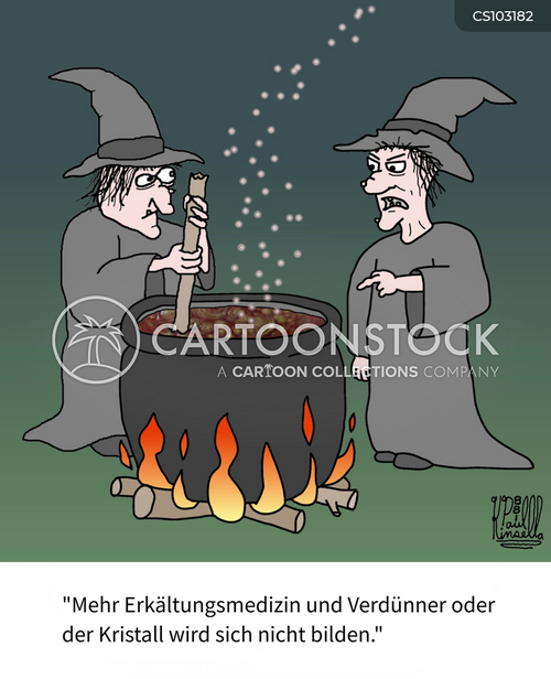 Cartoons und Karikaturen mit Meth-labors