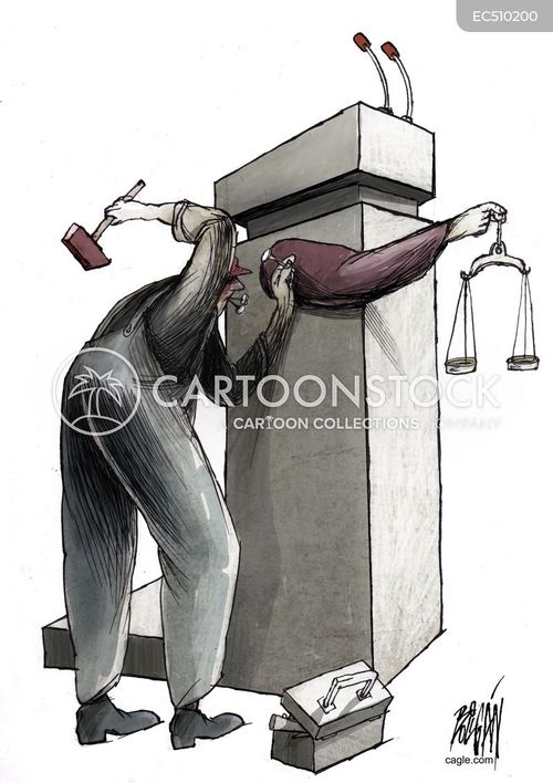 Ministry Of Justice Cartoons and Comics - funny pictures from CartoonStock