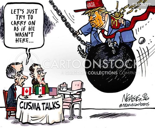Trade Chaos Cartoons and Comics - funny pictures from CartoonStock
