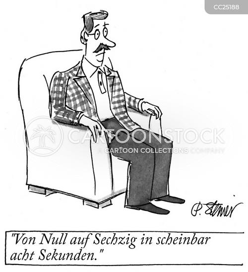 Cartoons und Karikaturen mit Mid-life