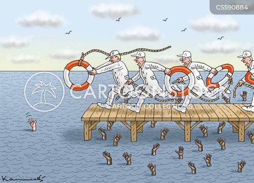 Rescue Effort Cartoons and Comics - funny pictures from CartoonStock