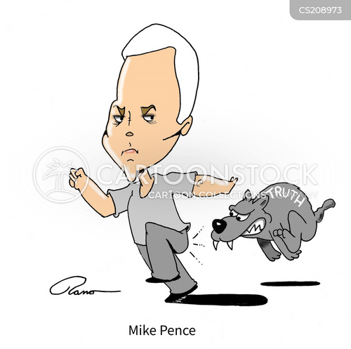 Cartoons und Karikaturen mit Mike Pence