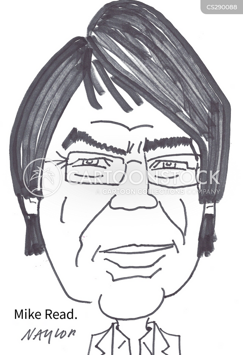 Cartoons und Karikaturen mit Mike Read
