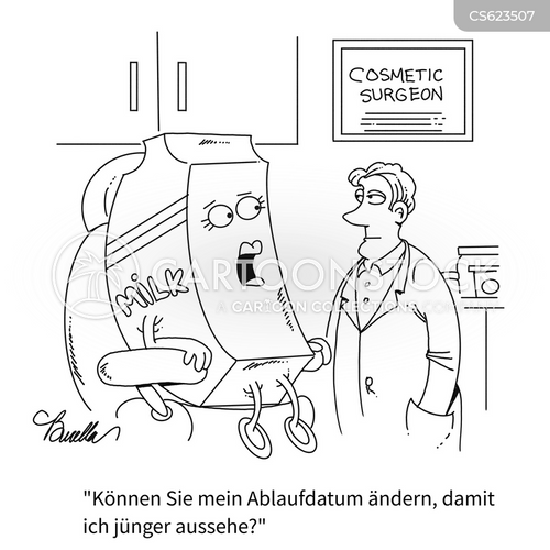 Cartoons und Karikaturen mit Jugend-obsession