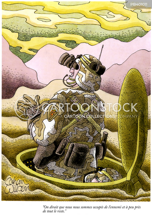 Dessins humoristique et caricaturés avec Napalm