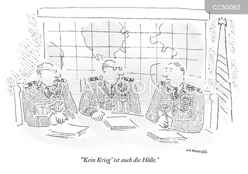 Cartoons und Karikaturen mit Sherman