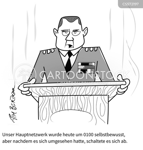 Cartoons und Karikaturen mit Netz