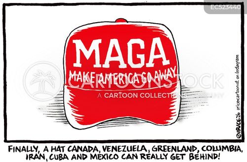 Make America Go Away Cartoons and Comics - funny pictures from CartoonStock