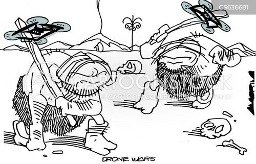 Drone Innovation Cartoons and Comics - funny pictures from CartoonStock