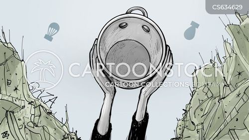 Hunger Symbolism Cartoons and Comics - funny pictures from CartoonStock