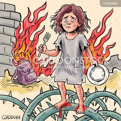 War-ravaged Cartoons and Comics - funny pictures from CartoonStock