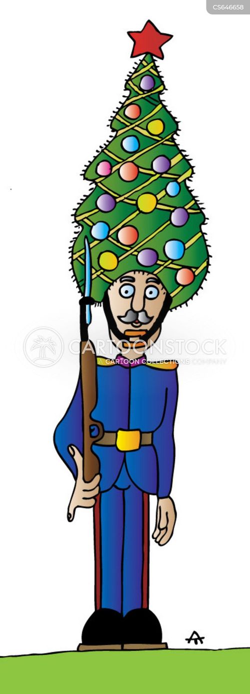 Military Christmas Cartoons and Comics - funny pictures from CartoonStock