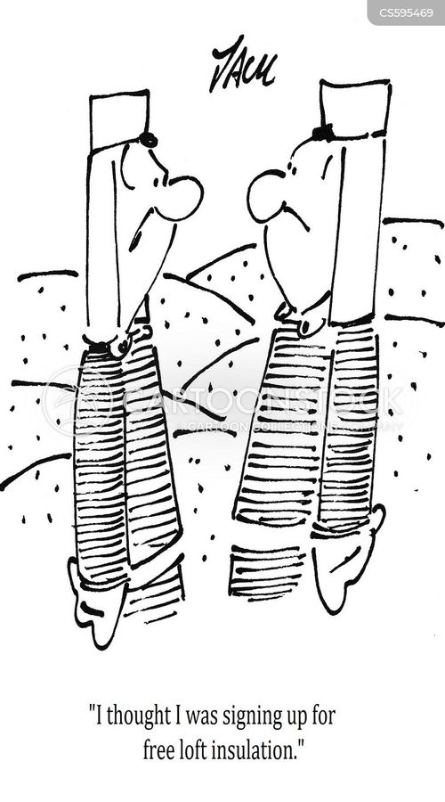 Loft Insulation Cartoons and Comics - funny pictures from CartoonStock